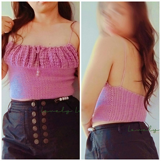 Ravelry: Meredith Milkmade Top pattern by LovelyLoop