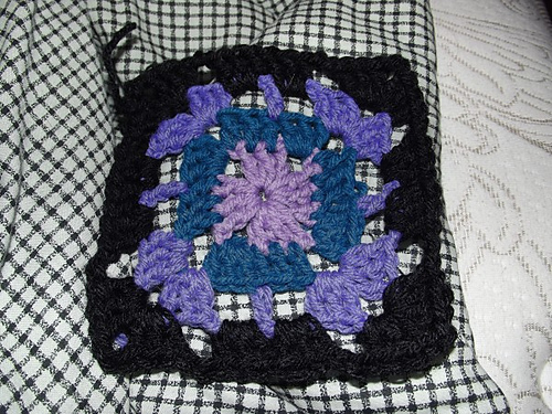 Ravelry: Gothic Lolita Granny Square pattern by Crochet Me Lovely