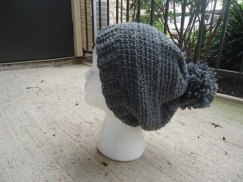 Ravelry: Delightful Ribbed Slouchy Hat pattern by Crochet Me Lovely