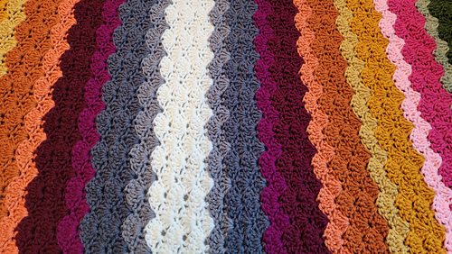 Ravelry: Classic Shell Afghan pattern by Crochet Me Lovely