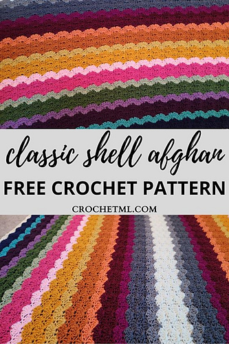Ravelry: Classic Shell Afghan pattern by Crochet Me Lovely