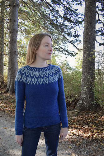 Finally finished my autumn jumper I've wanted to make for over a year ...