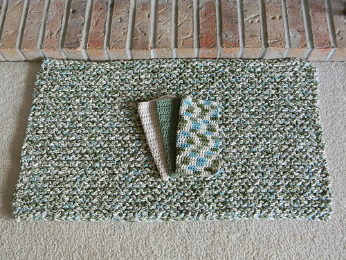 Ravelry: Cotton Rope Rug pattern by Theresa Boyce