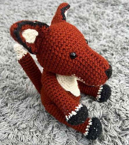 Ravelry: Cute Crochet Fox Cub pattern by Lucy Kate