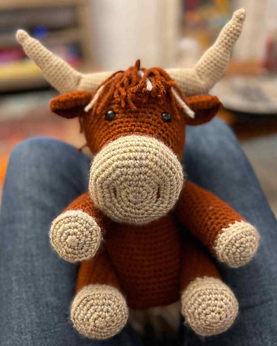 Ravelry: Shaggy Highland Cow pattern by Lucy Kate