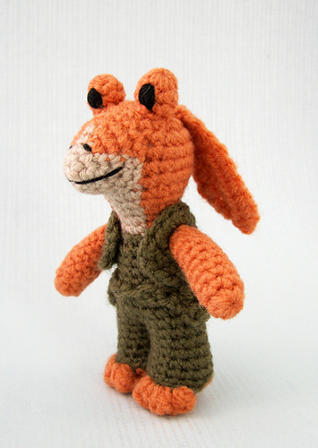 Ravelry: Jar Jar Binks - Star Wars Mini Amigurumi pattern by Lucy Collin