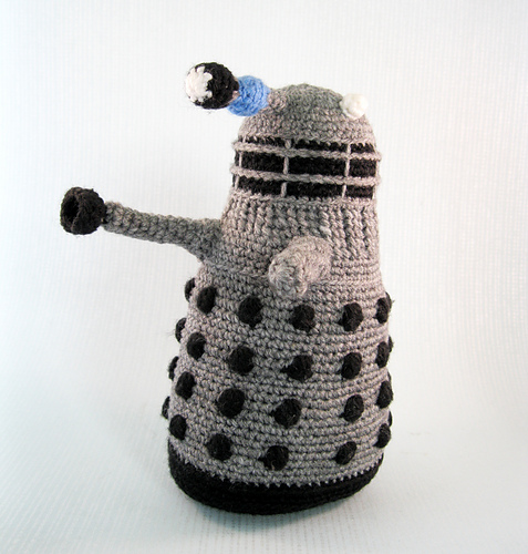 Ravelry: Dalek Amigurumi pattern by Lucy Collin