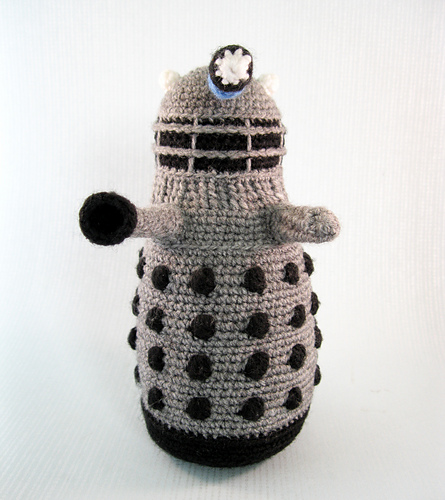 Ravelry: Dalek Amigurumi pattern by Lucy Collin