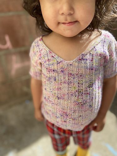 Ravelry: Little Ripple Crop Top pattern by Jessie Maed Designs