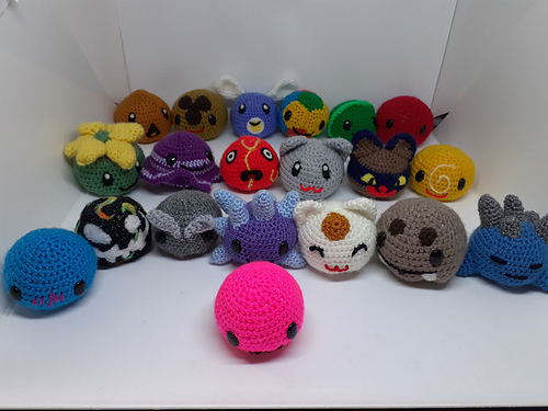 Ravelry: Slime Rancher all 20 Original Slimes pattern by Blue Fox Paws