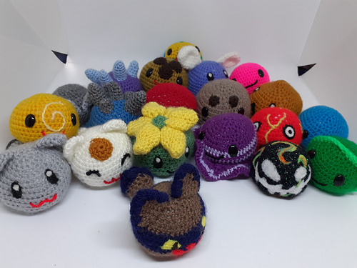 Ravelry: Slime Rancher all 20 Original Slimes pattern by Blue Fox Paws