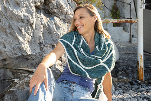 Ravelry: Camogli Shawl pattern by Luisa Puccini