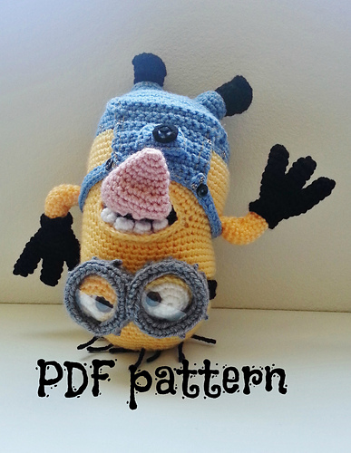 Ravelry: Build-a-Minion Despicable me Minion doll pattern by Luciana Caro