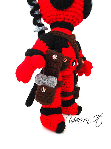 Ravelry: Deadpool Doll pattern by Luciana Caro