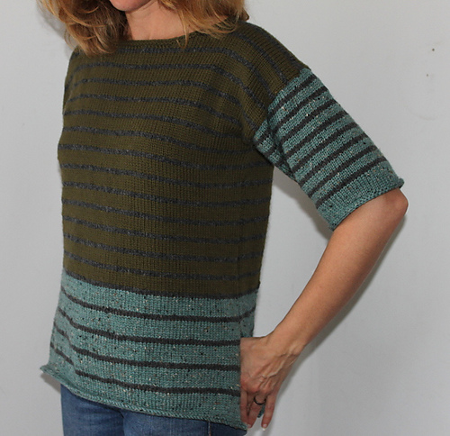 Ravelry: Tweedy--Stripey pattern by Leslie Weber