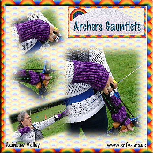 Ravelry: Archer's Gauntlets pattern by Faye Lamb
