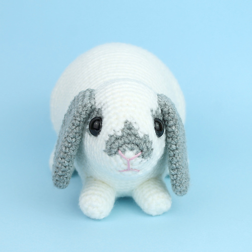 Ravelry: Mini Lop rabbit pattern by Kati Galusz