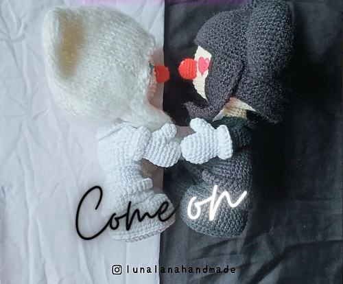 Ravelry: BTS Jack in The Box Chibi version pattern by Luna Lana Handmade