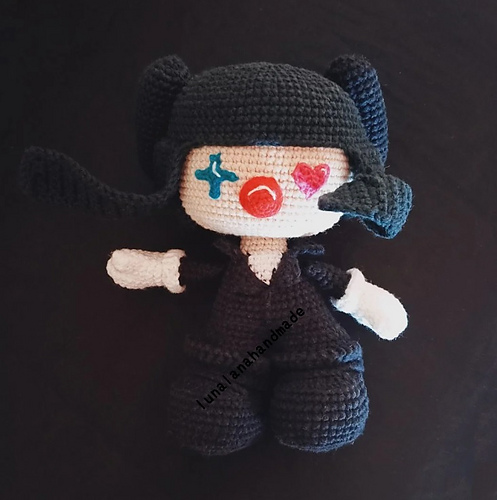 Ravelry: BTS Jack in The Box Chibi version pattern by Luna Lana Handmade