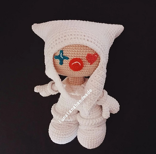 Ravelry: BTS Jack in The Box Chibi version pattern by Luna Lana Handmade
