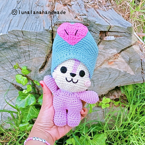 Ravelry: BTS BT21 New Mang AMIGURUMI pattern by Luna Lana Handmade