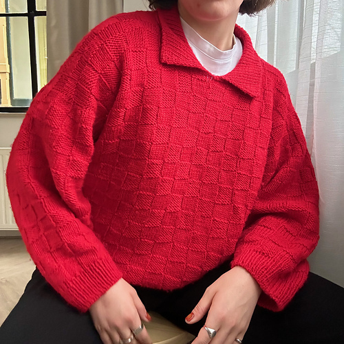 Ravelry: Basket Weave Sweater pattern by Studio Klara