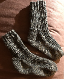 Ravelry: Lunaberry's Woolly socks for me