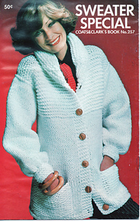 Ravelry: Bulky Jacket pattern by Coats & Clark