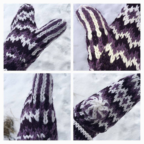 Ravelry: Alaska Mittens Votta pattern by Lunamon Design
