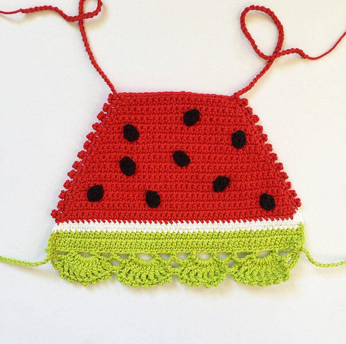 Ravelry: Watermelon Halter Top pattern by Lori Carson