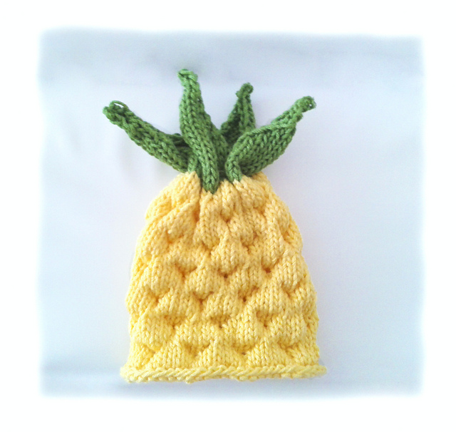 Ravelry: Baby Pineapple Hat pattern by Lunatic Knitter