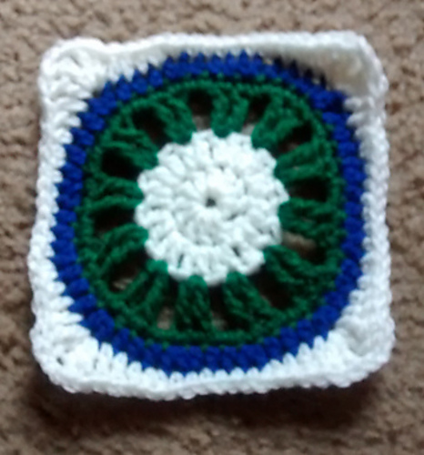 Ravelry: Borderline Square pattern by Manda Robertson