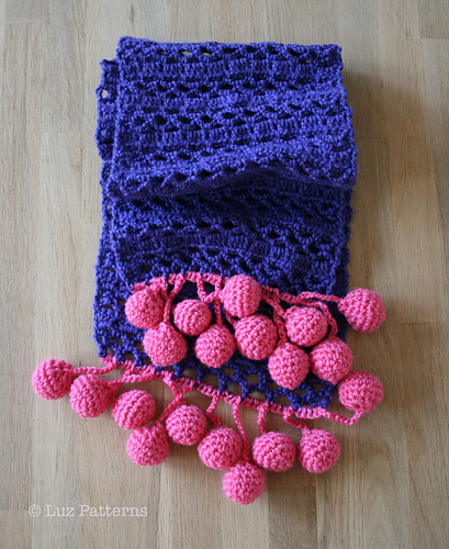 Ravelry: Bubble scarf 109 pattern by Luz Mendoza