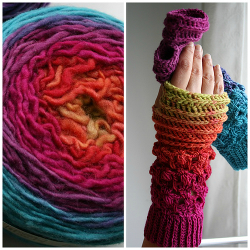 Ravelry: Rainbow mitten 246 pattern by Luz Mendoza