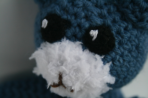 Ravelry: Amigurumi denim teddy bear pattern by Luz Mendoza