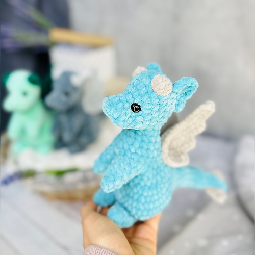 Ravelry: Cute baby dragon pattern by Natalia Sapunova