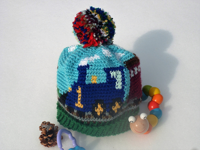 Ravelry: Toddler Train Hat pattern by Lyndsay Stuart