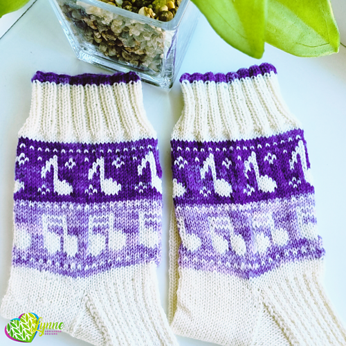 Ravelry: Step To The Beat Socks pattern by Lynne Adriaanse