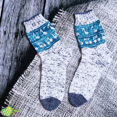 Ravelry: Step To The Beat Socks pattern by Lynne Adriaanse