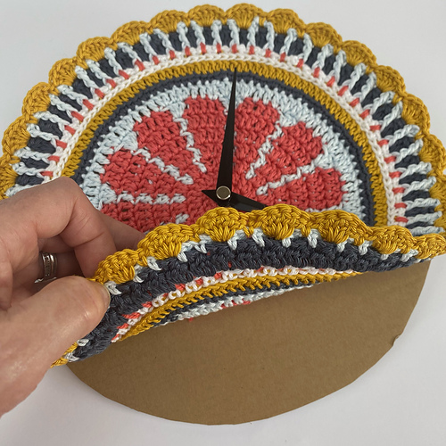 Ravelry: TIME Mandala Clock pattern by Knit Crochet Create