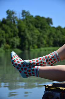 Ravelry: Chaussettes Club Sorbet pattern by Lysandre Hourdin