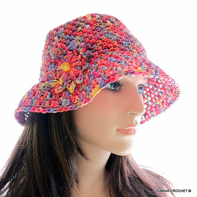 Ravelry: LyubavaCrochet's Crochet Sun/Beach Hat - Summer Vacations