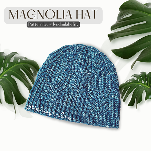 Ravelry: Magnolia crochet hat pattern by Liudmyla Hefny