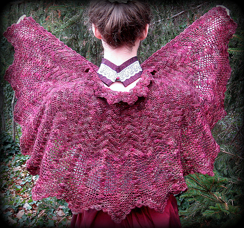 Ravelry: Victorian Mantelet pattern by Michele DuNaier
