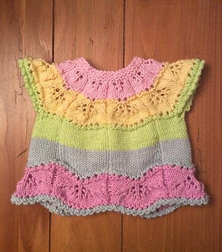 Ravelry: Birthday Cake Cardi pattern by Michele DuNaier