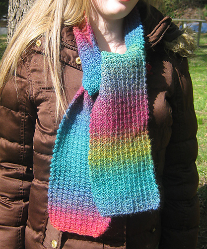 Ravelry: A Little Texture Scarf pattern by Mary Beth Temple