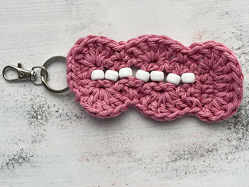 Ravelry: Fidget Keychain with Beads pattern by Mary Beth Temple