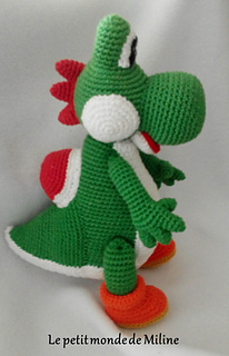 Ravelry: Yoshi Inspired pattern by Croc's Betty