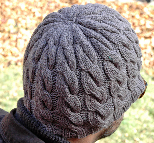 Ravelry: 8x10 Cable Hat pattern by Mary Lou Egan