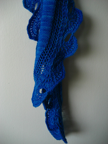 Ravelry: Aile d'Ange - Angel Wing Scarf pattern by Gabriella Henry